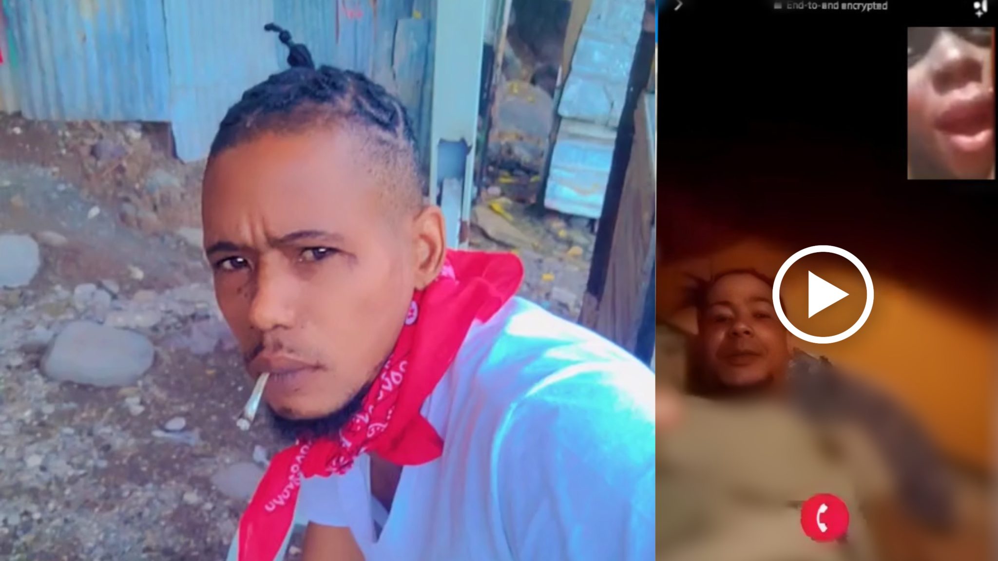Badman/TikToker “Bremm” caught on video call | Carib Loop
