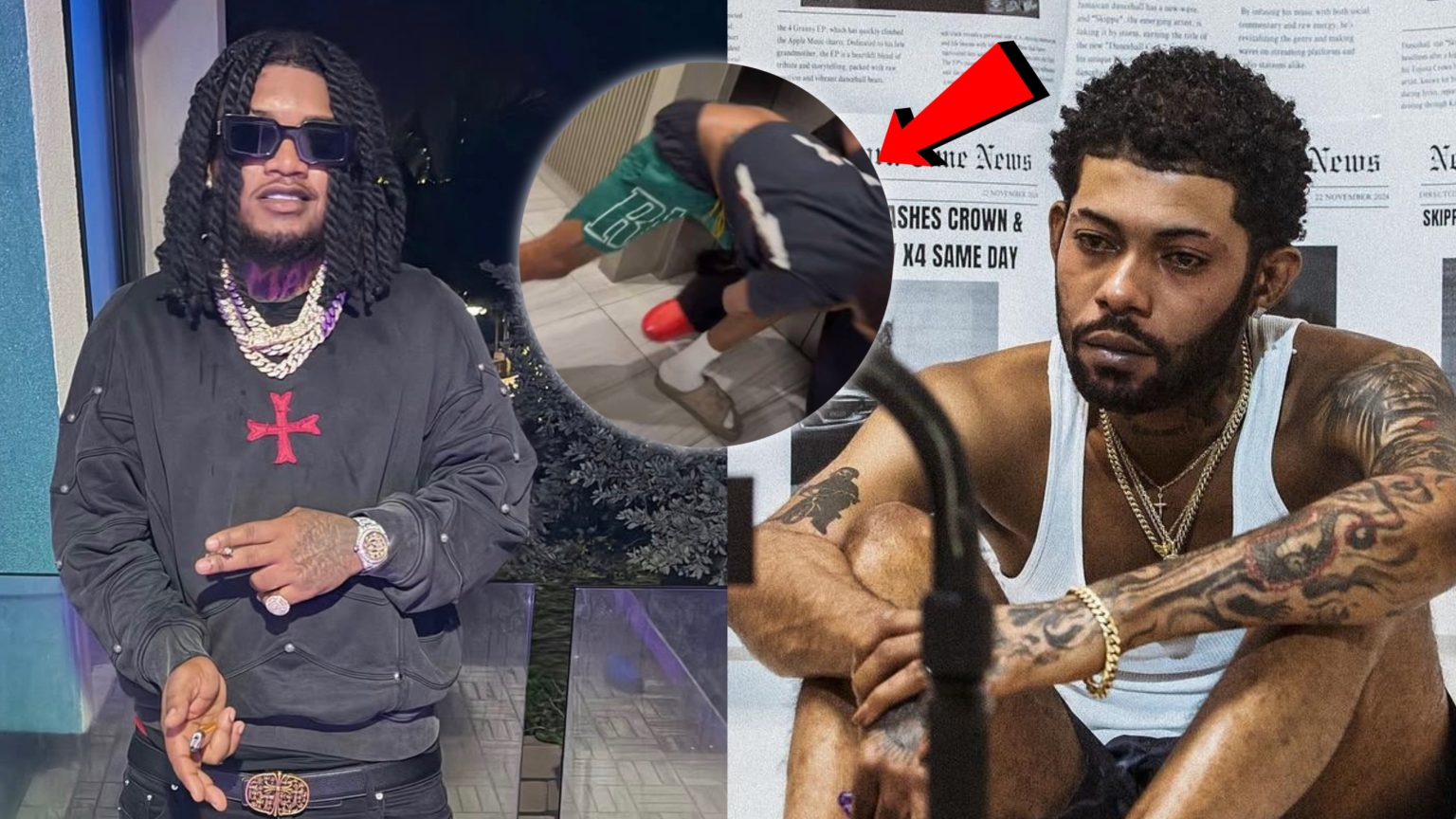 Viral video shows alleged fight between Dancehall artiste Malie Don and ...