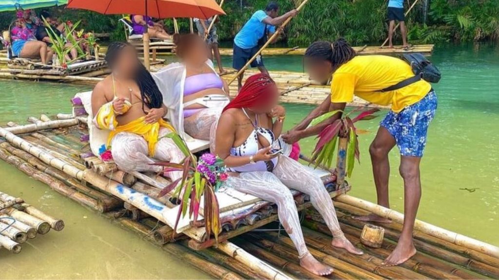 Tourist and Raft man goes viral again at Rio Grande river | Carib Loop